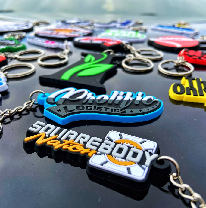 Rubber Keychains – Graphic Edge